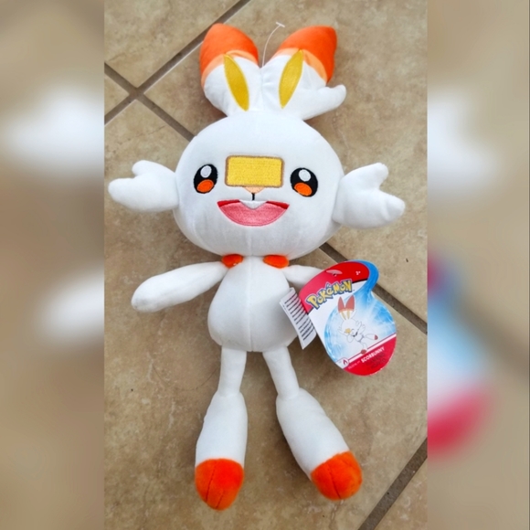 Pokemon | Toys | Pokemon Skorbunny 4 Plush | Poshmark